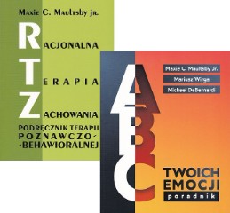 Racjonalna terapia zachowania + ABC twoich emocji - Mariusz Wirga,Maxie ...
